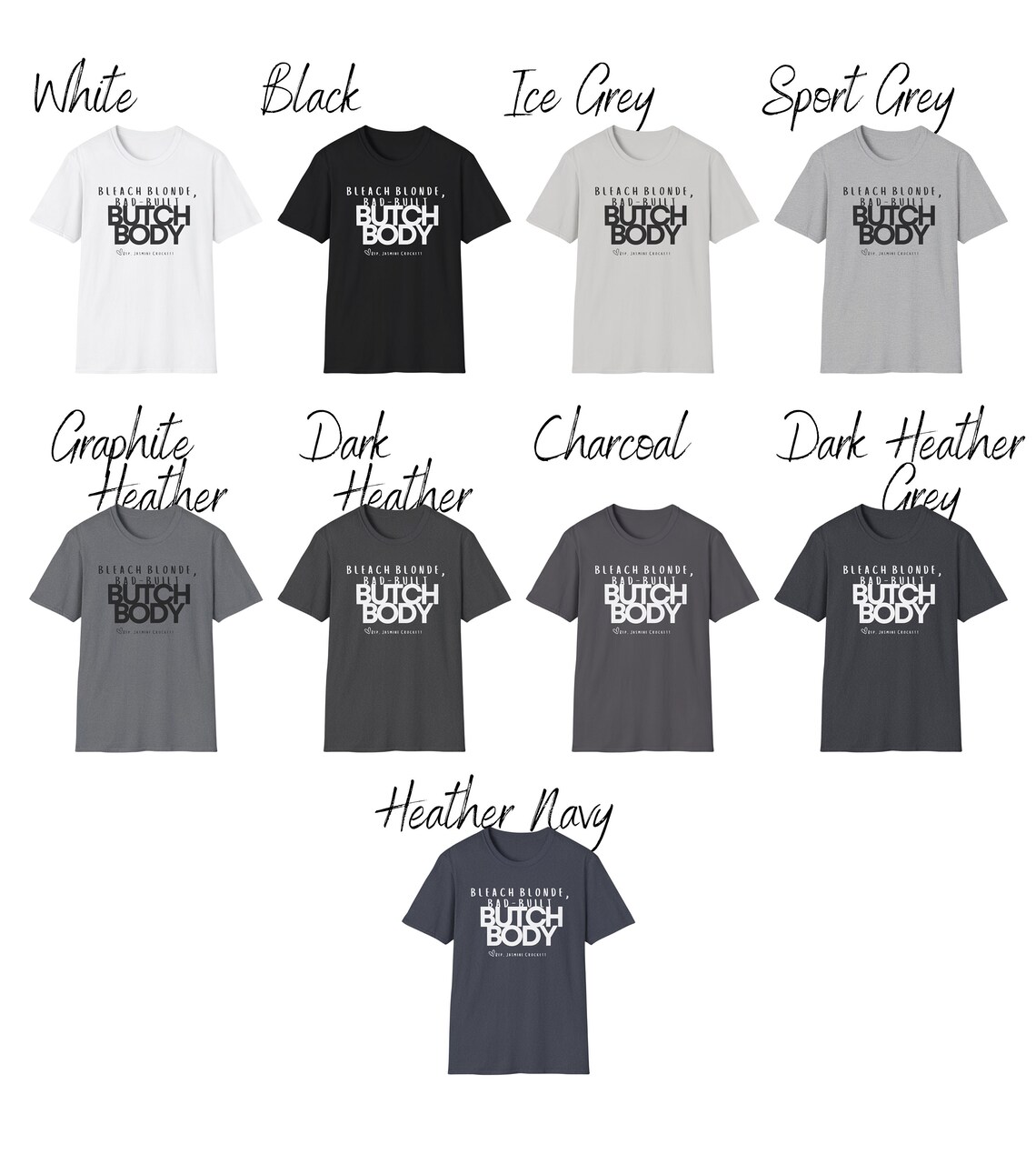 Bleach Blonde Bad Built Butch Body, Jasmine Crockett, MTG, Congress ...