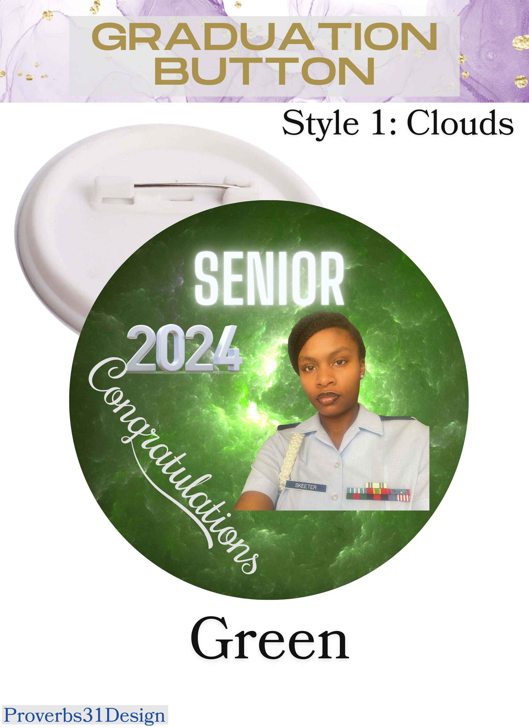 Custom Grad Buttons, Photo Buttons, Graduation Buttons, Custom Grad ...