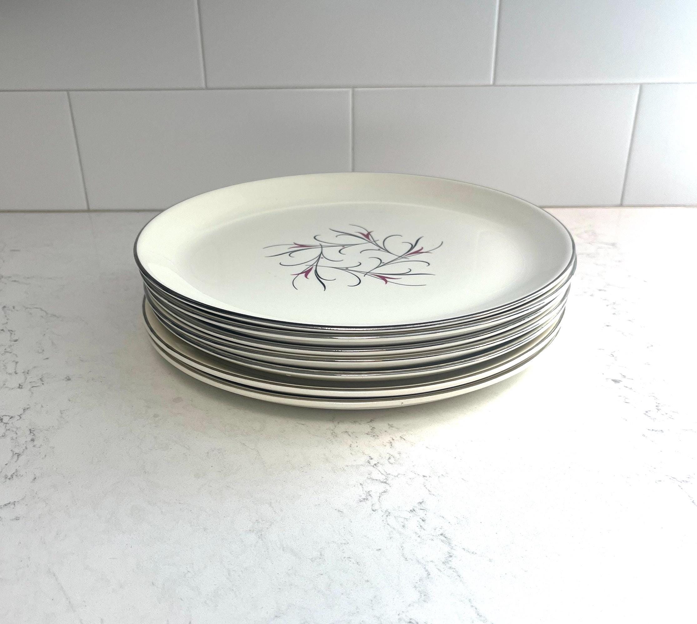 Vintage 1950’s Serenade Dinnerware, Simplicity Pattern Dinner Plate ...