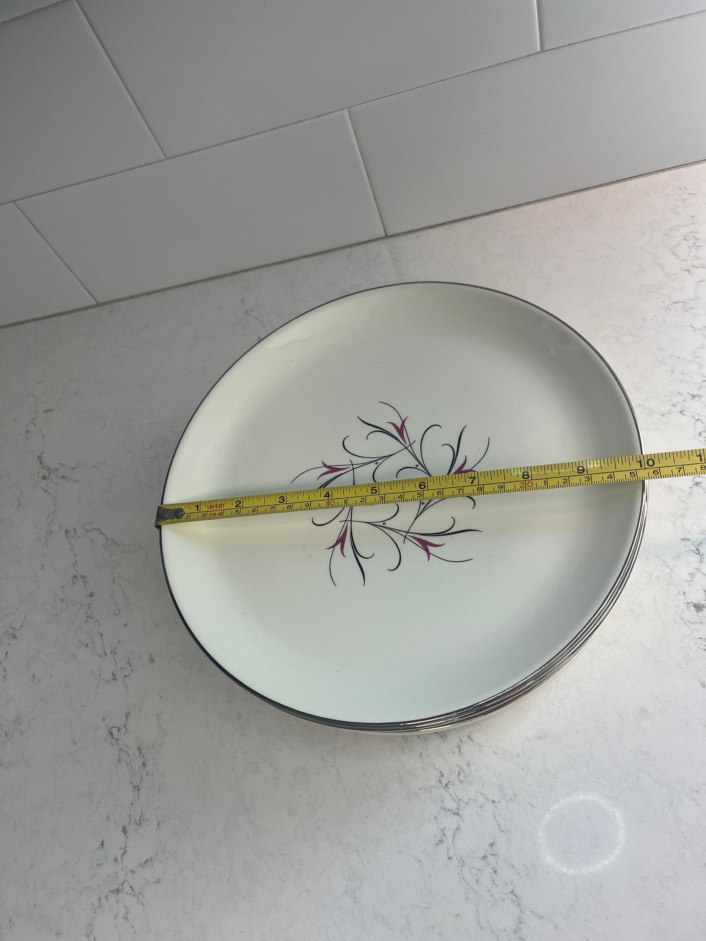 Vintage 1950’s Serenade Dinnerware, Simplicity Pattern Dinner Plate ...