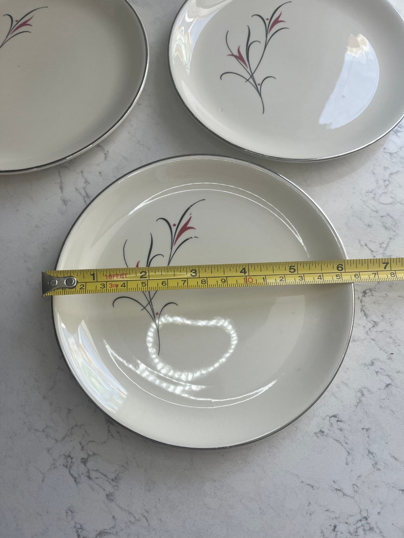 Vintage 1950’s Serenade Simplicity Pattern Dinnerware. Salad Plates ...