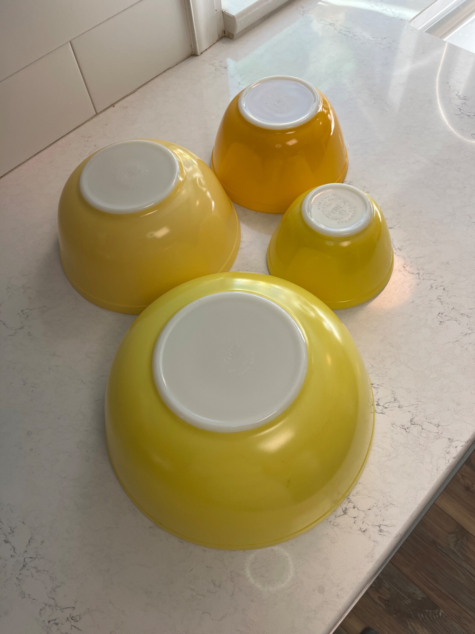 Vintage Pyrex Rare Citrus Nesting Bowls Set - Etsy