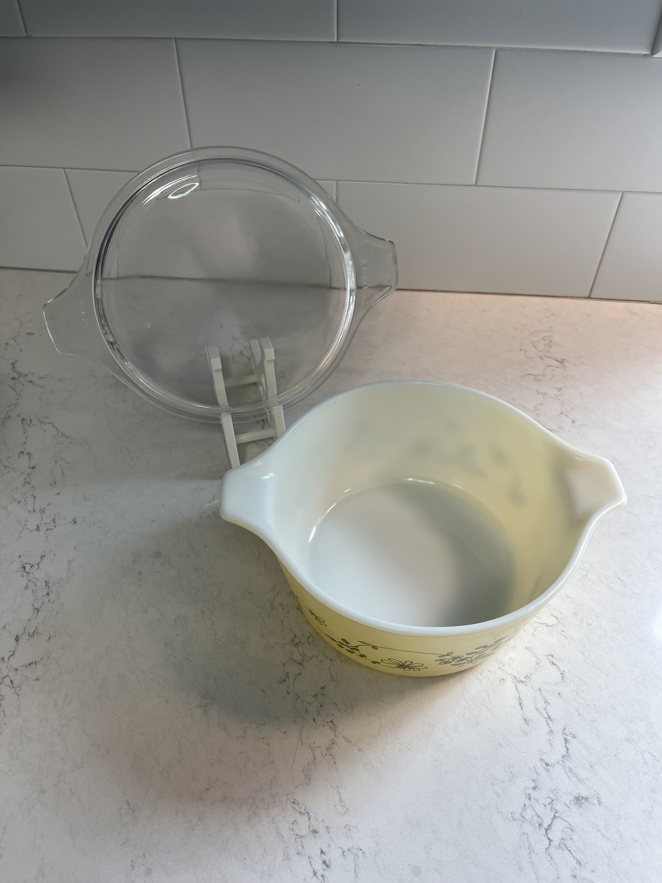 Vintage Pyrex Shenandoah Pattern 1 1/2 Pint Casserole. - Etsy