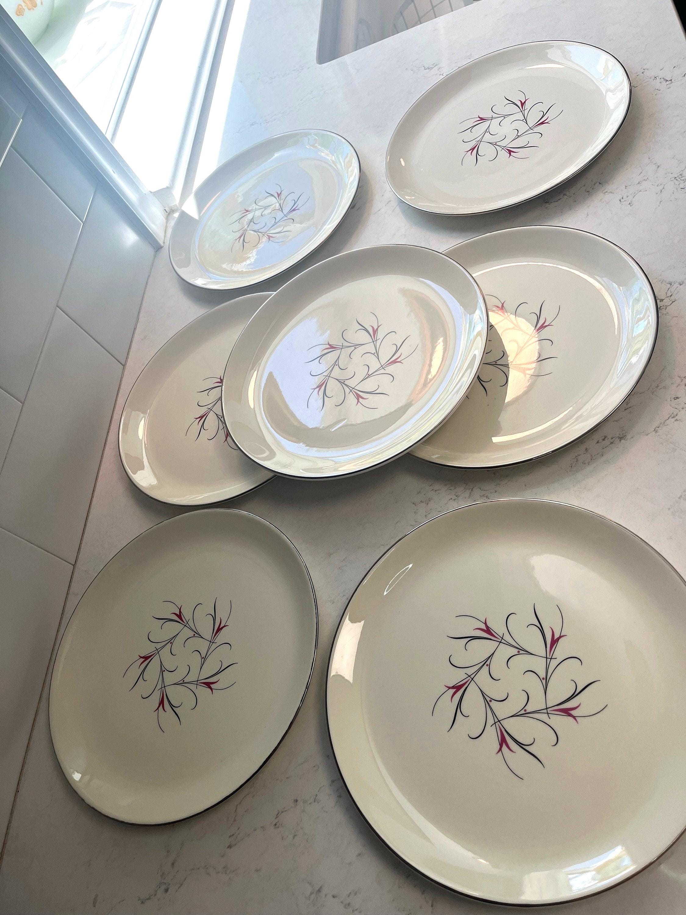 Vintage 1950’s Serenade Dinnerware, Simplicity Pattern Dinner Plate ...