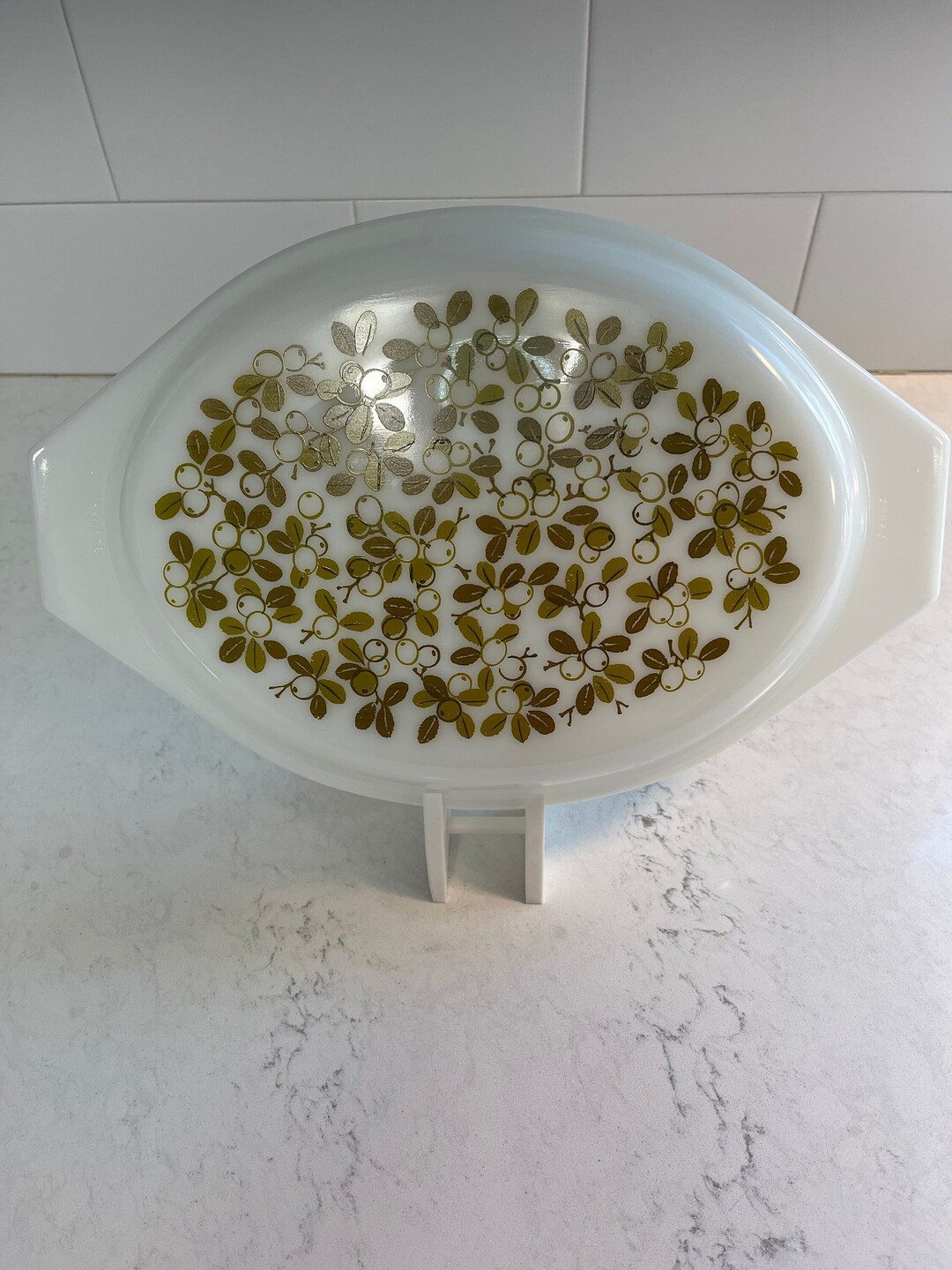 Vintage Pyrex Verde Olive Casserole Lid Only - Etsy