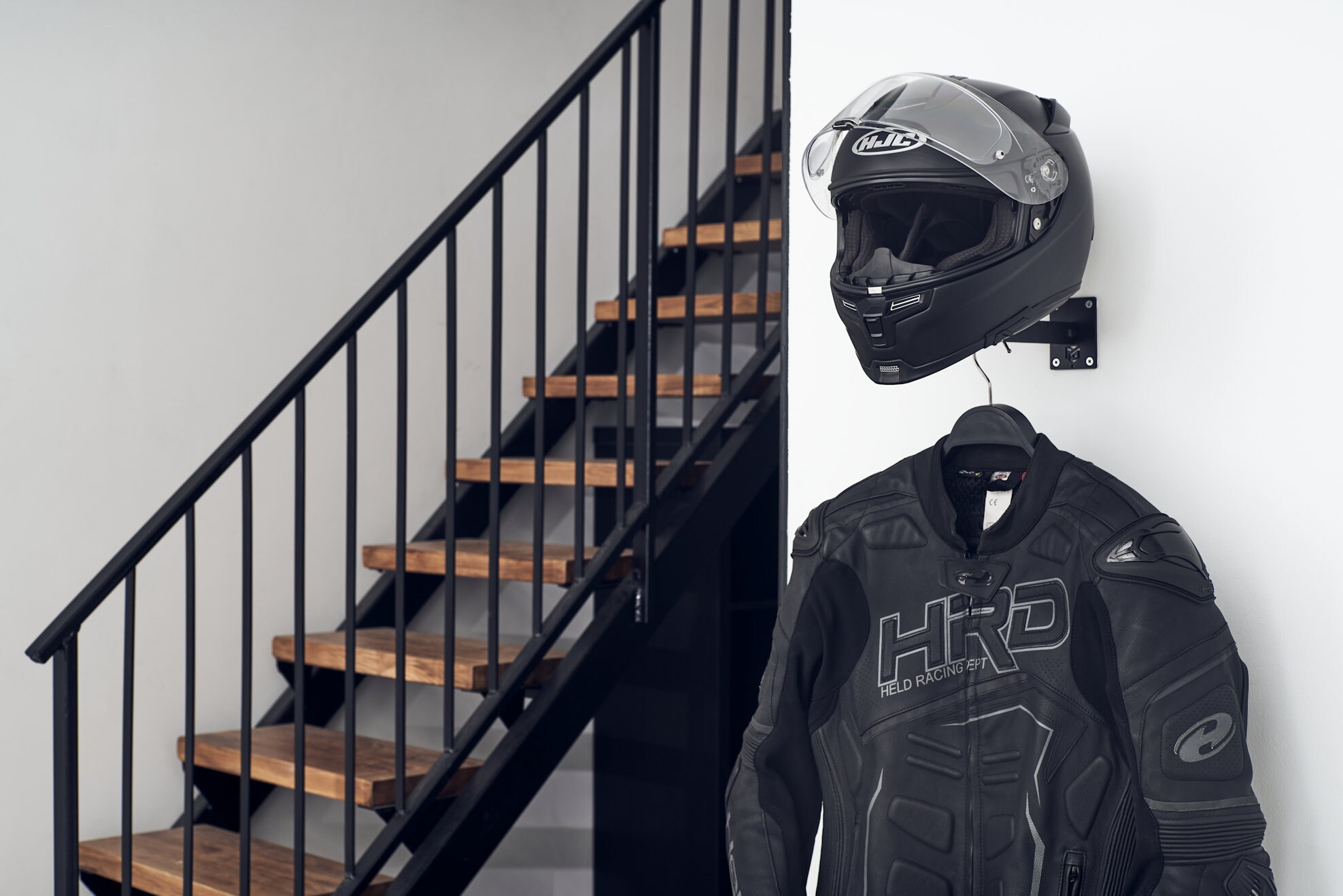MG Wall Mounted Hanger With Helmet and Jacket Holders - Etsy