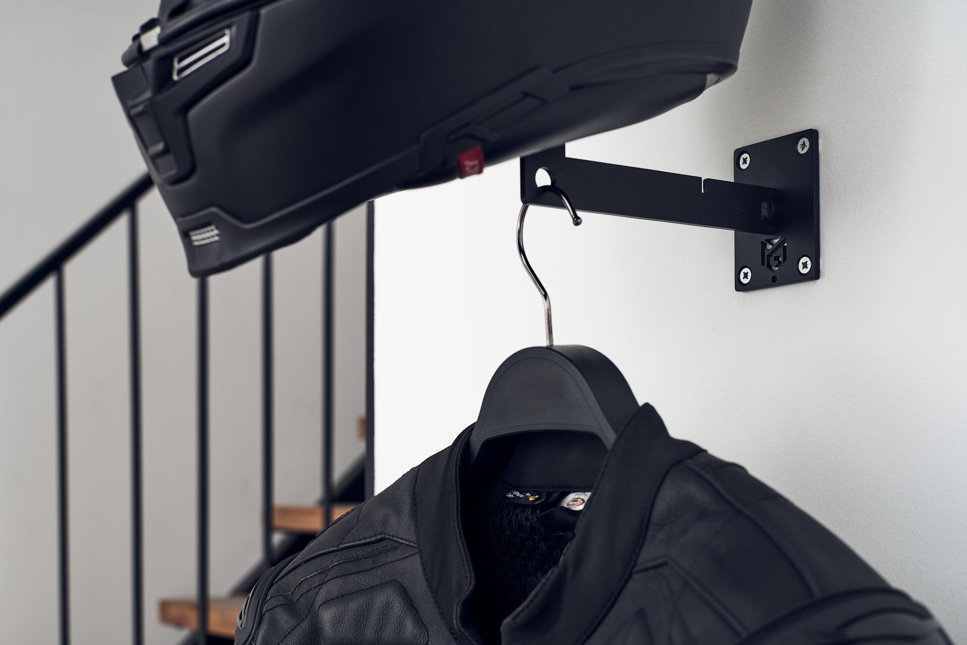 MG Wall Mounted Hanger With Helmet and Jacket Holders - Etsy