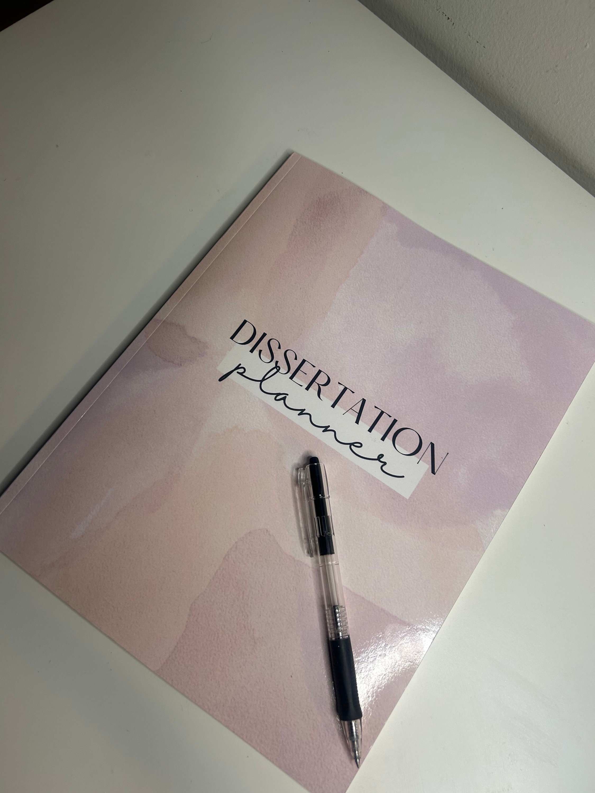 Ultimate Dissertation Planner (physical Edition) - Etsy