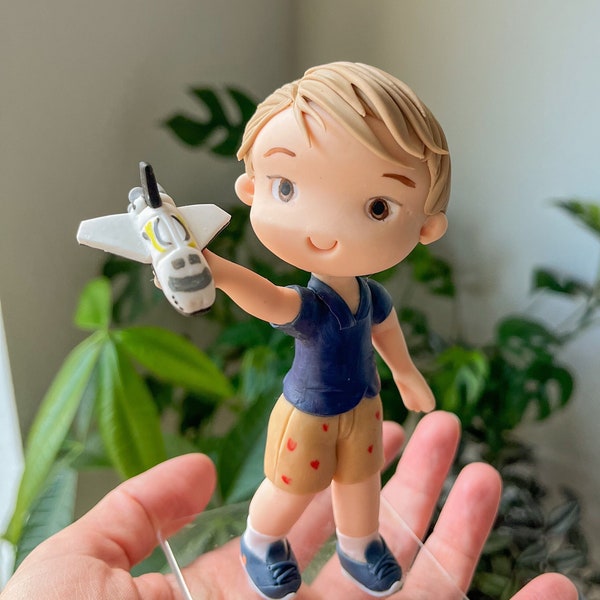 Porcelain Birthday Cake Topper - Etsy