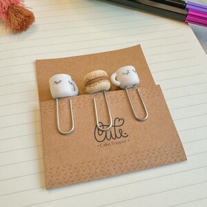 Decorative Paper Clip Trio Candy Cold Porcelain Clay - Etsy
