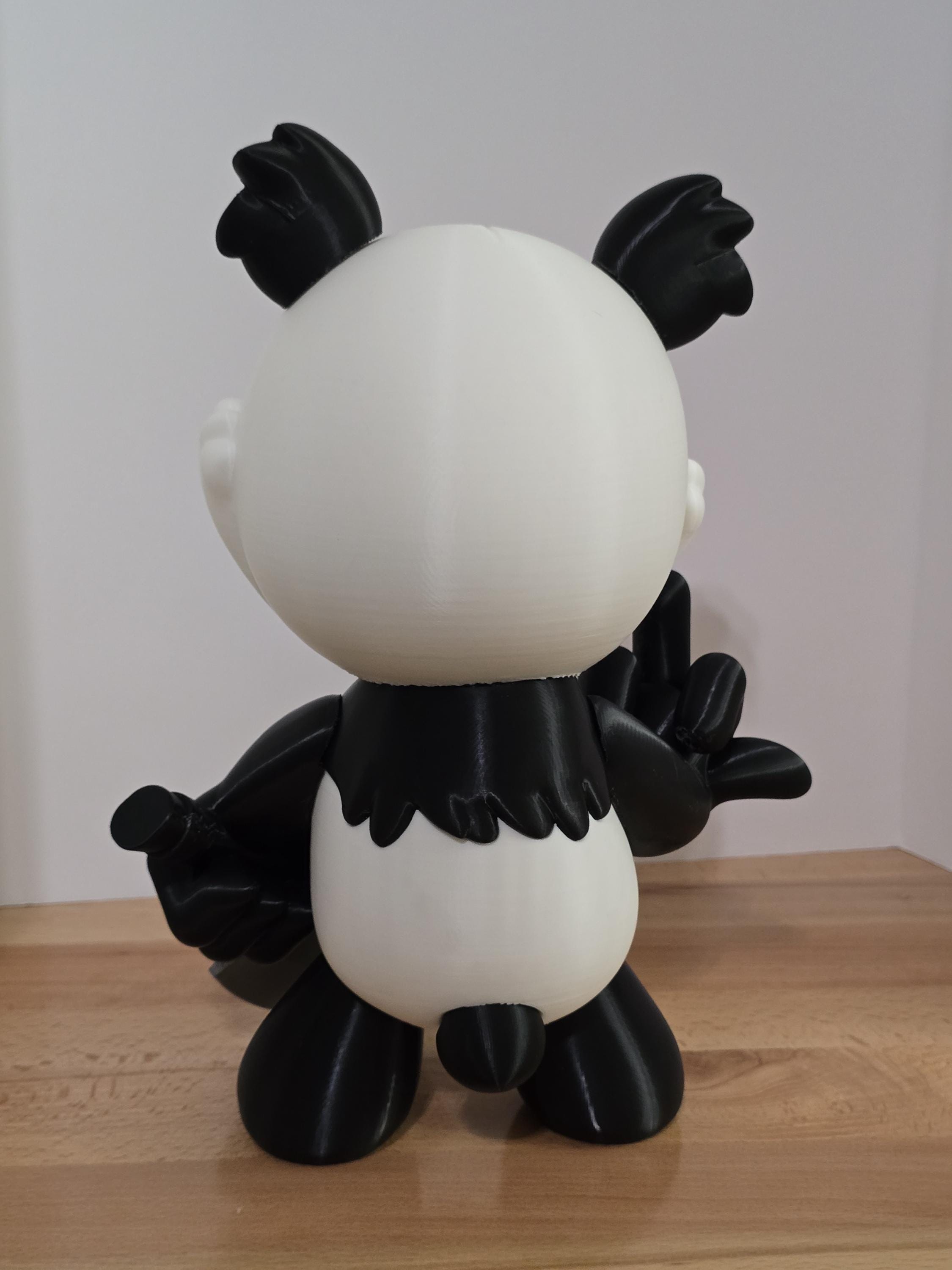 Bear Panda 3D Printed 2 Styles Many Colors - Etsy