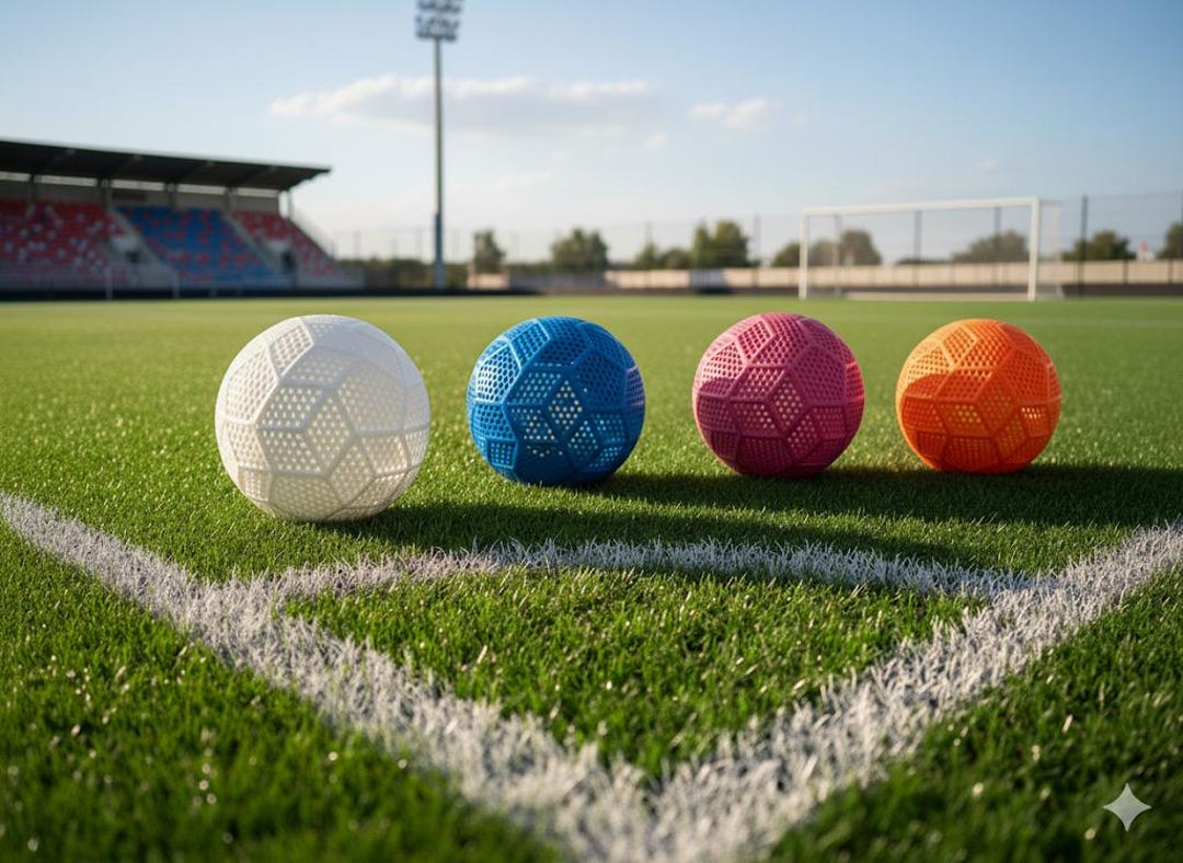 Airless SOCCER BALL Quiet No Pump Needed 3D Printed Soccer Ball - Etsy