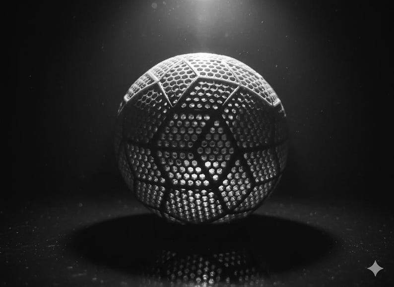 Airless SOCCER BALL Quiet No Pump Needed 3D Printed Soccer Ball - Etsy