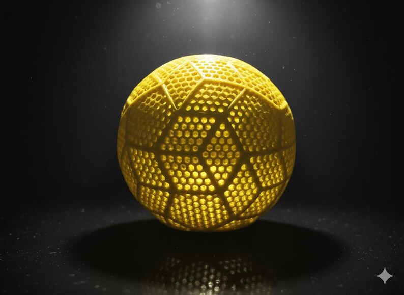 Airless SOCCER BALL Quiet No Pump Needed 3D Printed Soccer Ball - Etsy