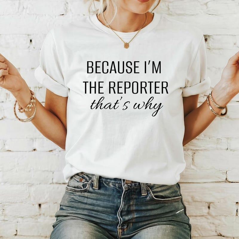 News Reporter - Etsy