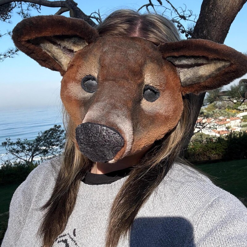 Deer Mask - Etsy