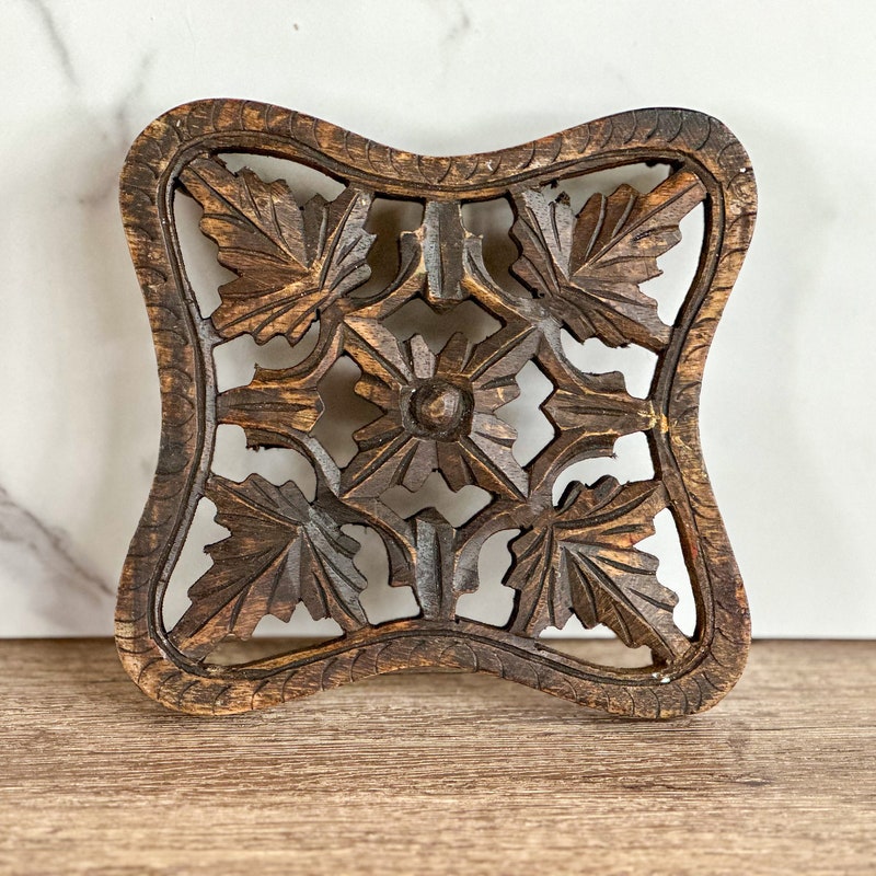 Wood Trivet - Etsy