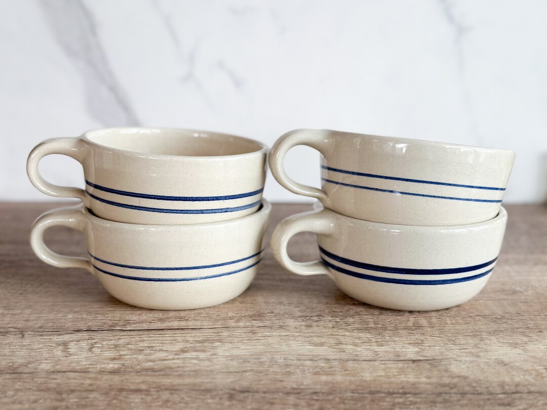 Set of Four Vintage Marshall Pottery Soup Bowls - Etsy