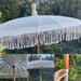 BOHO Macrame Crochet Umbrella Bamboo Frame Outdoor Beach Style Umbrella ...