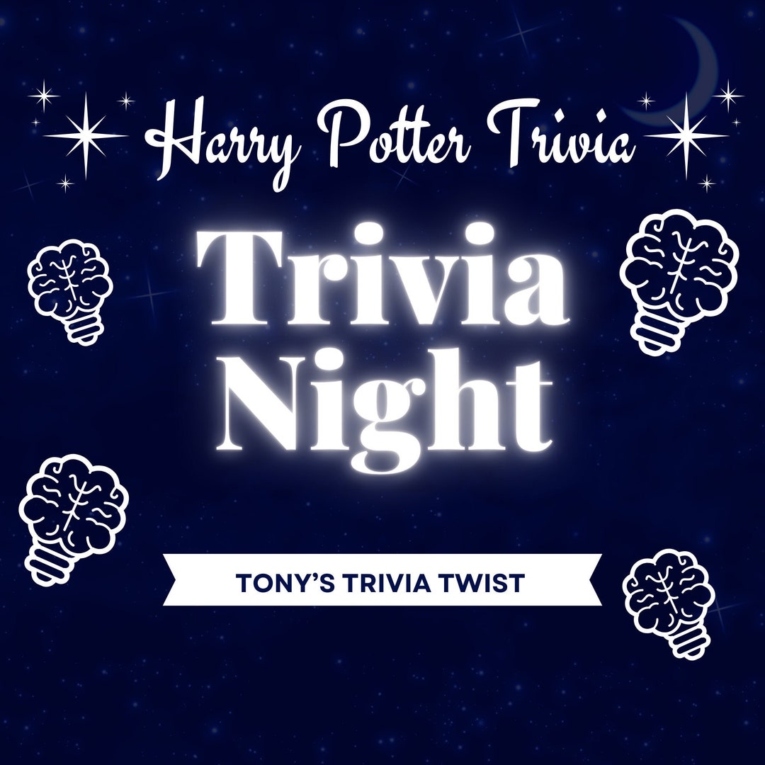 Instant Download Trivia Night Trivia Game - Digital Files Trivia ...