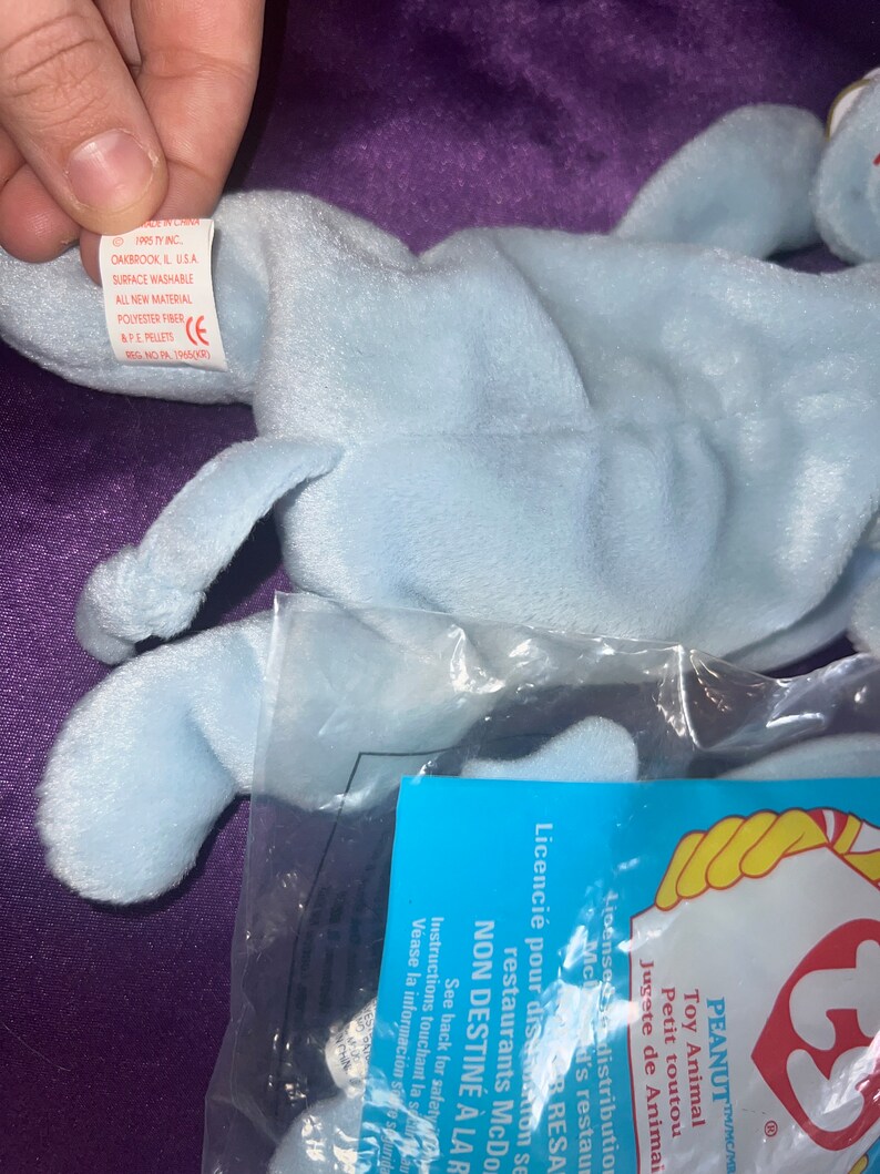 Ty Beanie Babies Collection peanut - Etsy