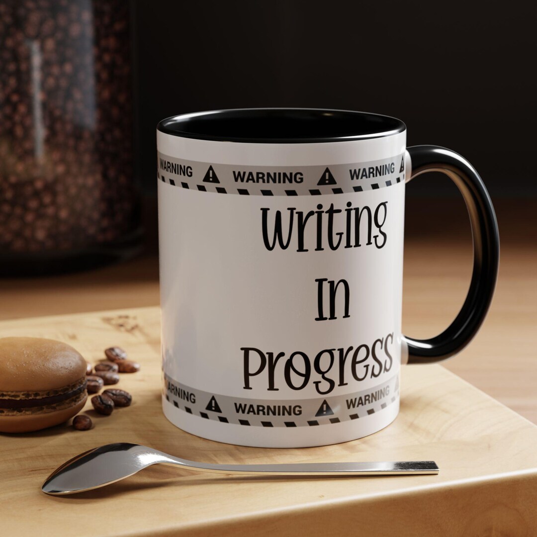 Warning: Writing in Progress Mug - Funny Author Gift - Etsy