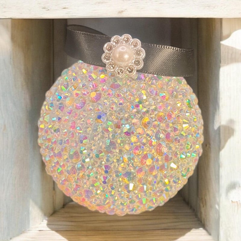 Rhinestone Ornament - Etsy