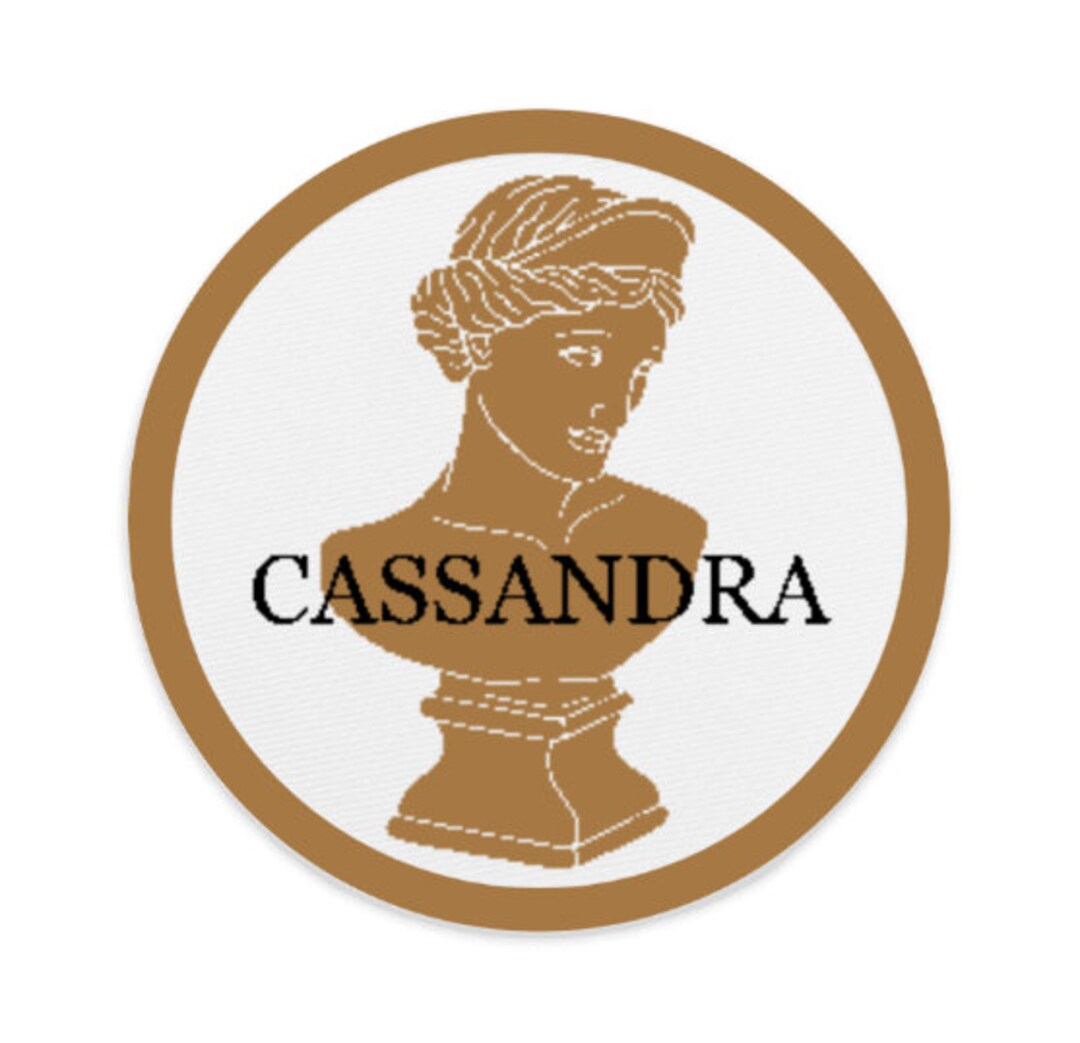 The Tortured Poets Department Patch Cassandra Iron on Embroidered Patch ...