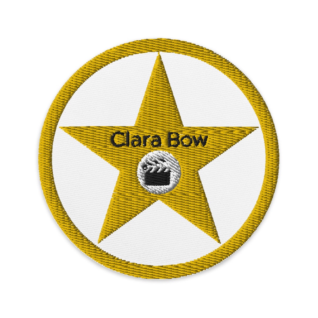 The Tortured Poets Department Patch Clara Bow Iron on Embroidered Patch ...