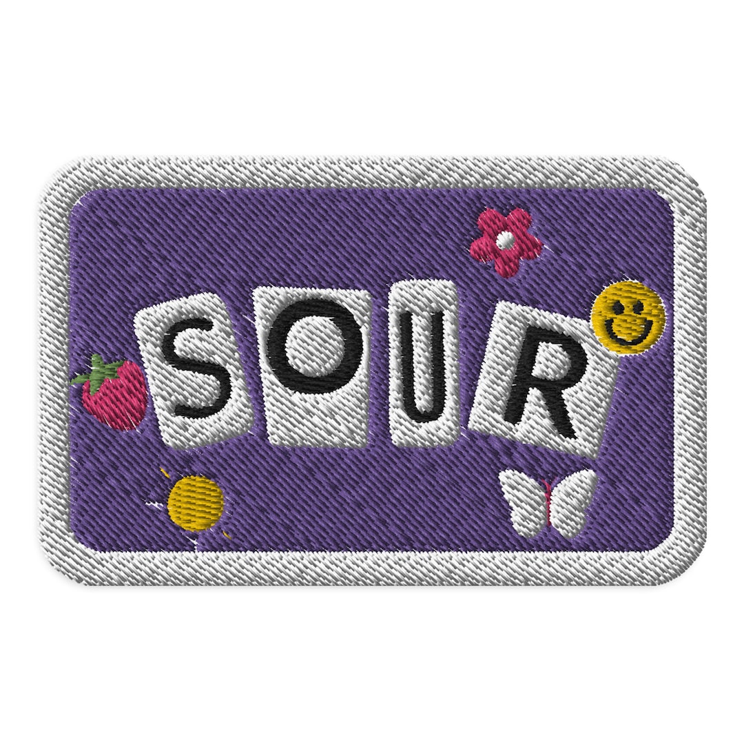 Sour Patch | Sour Tour Patch | Iron on Embroidered Patch | Olivia ...