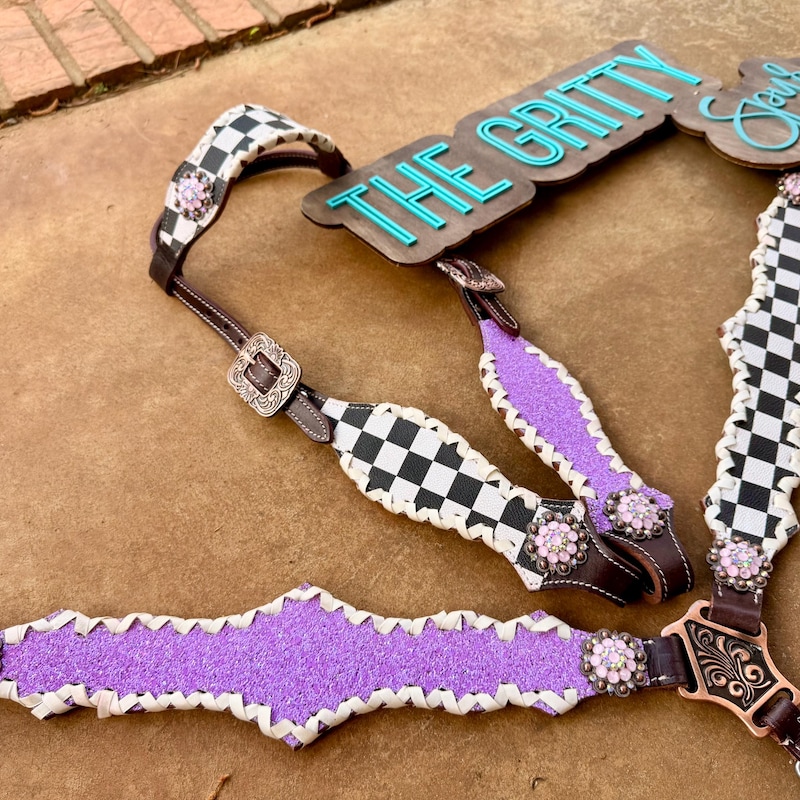 Lavender Tack Set - Etsy
