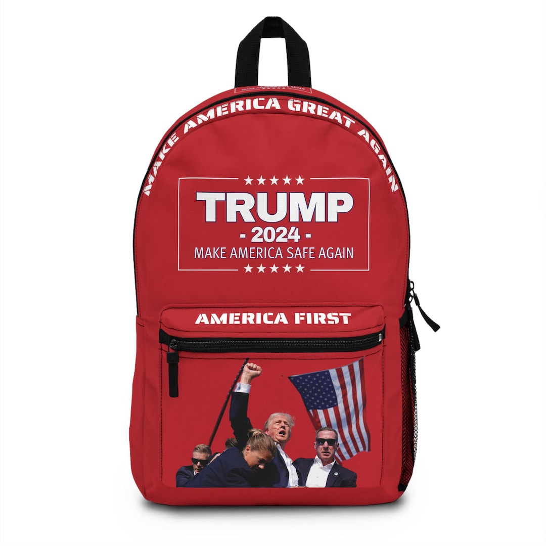 TRUMP 2024 Backpack Donald Trump Backpack TRUMP 2024 Merchandise - Etsy