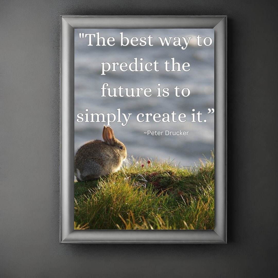 Future Motivational Poster/ Inspirational Wall Art for Home Decor ...