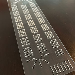 Cribbage Board Templates - Etsy