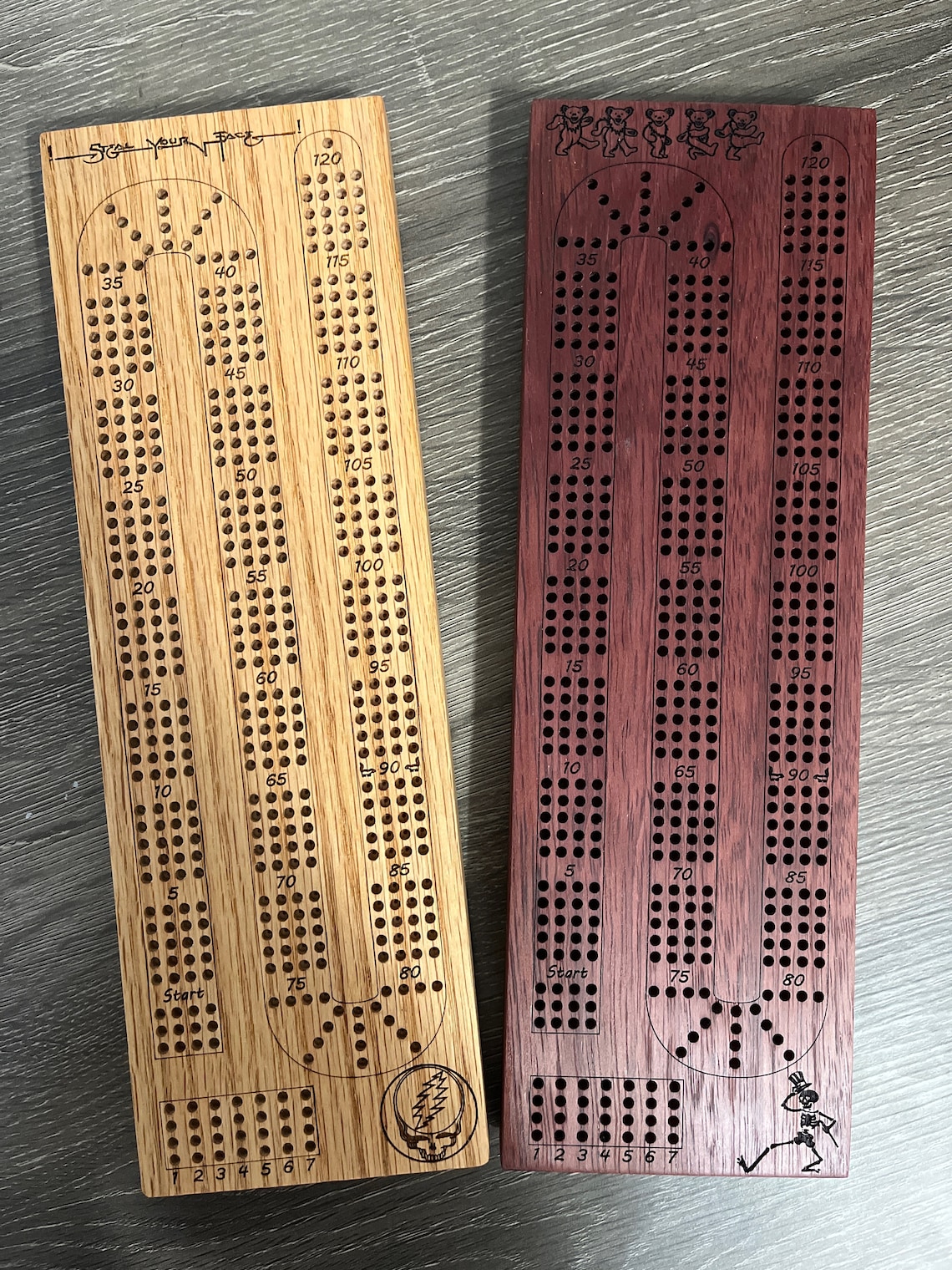 Cribbage Board Templates - Etsy
