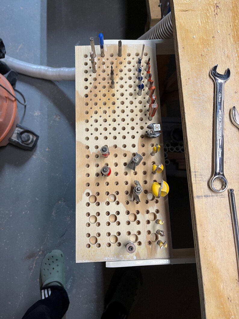 Router Bit Tray - CNC Digital Download - CRV, C2D, and SVG Files - Etsy