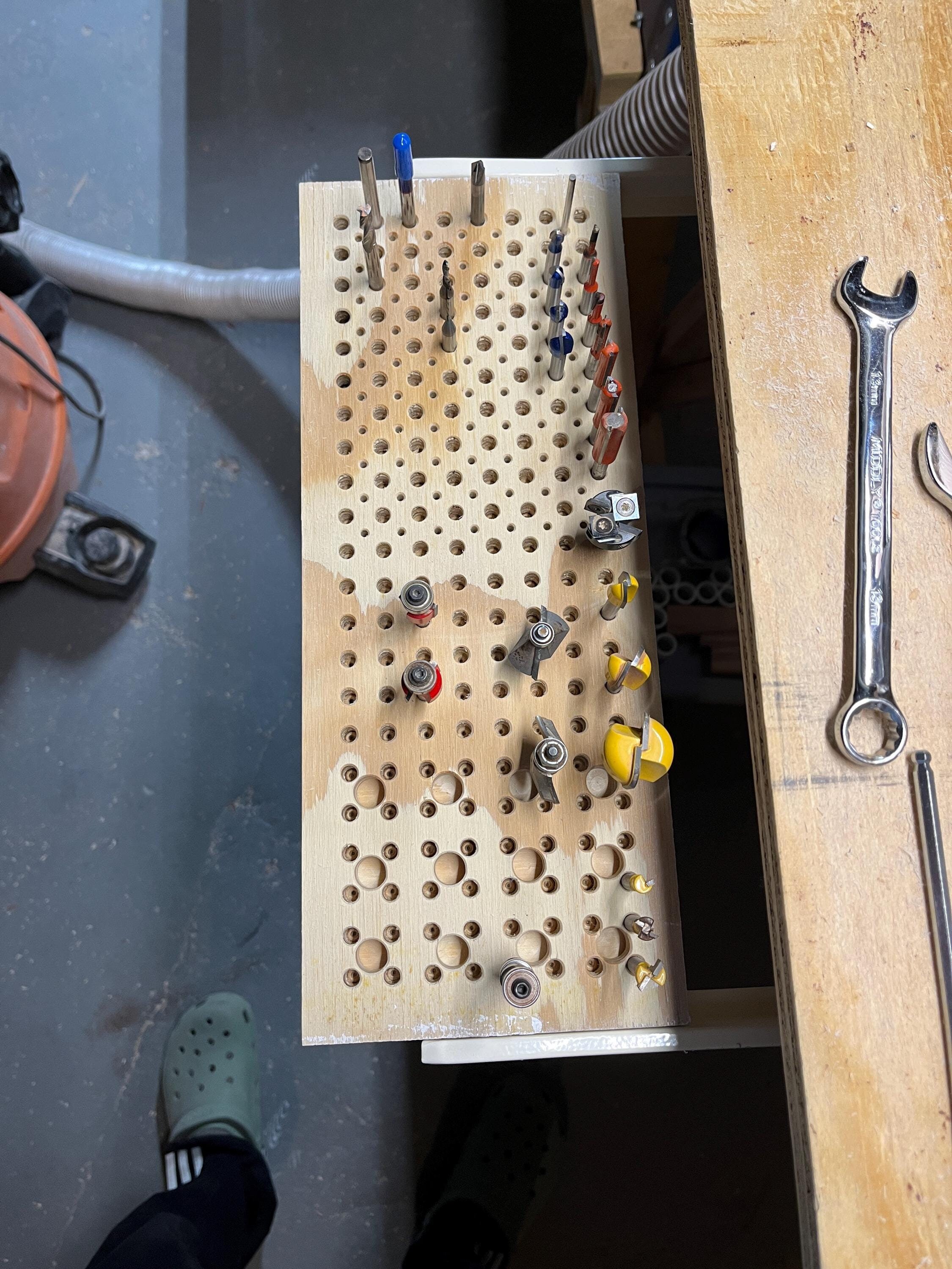 Router Bit Tray - CNC Digital Download - CRV, C2D, and SVG Files - Etsy