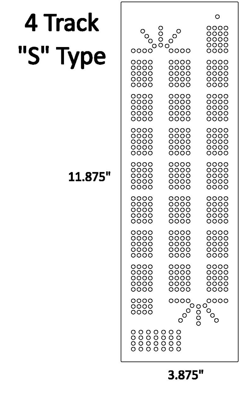 Cribbage Board Templates - Etsy