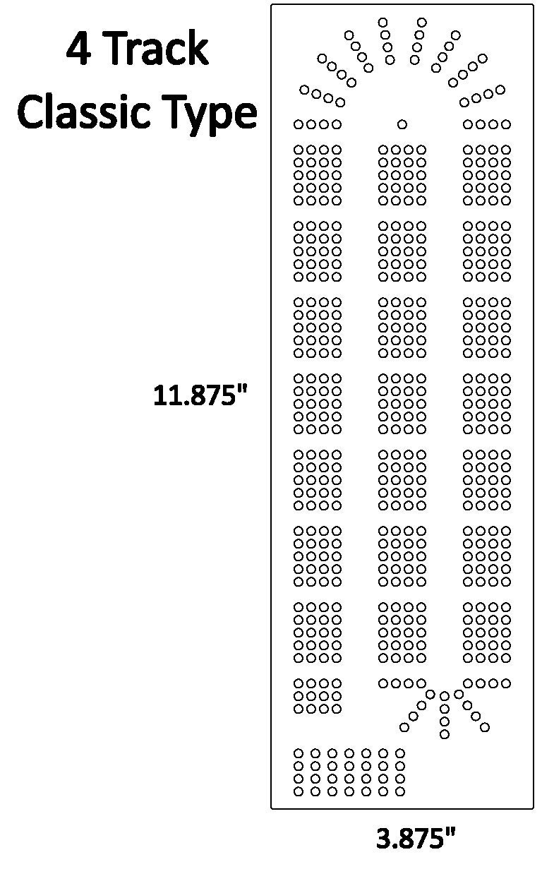 Cribbage Board Templates - Etsy