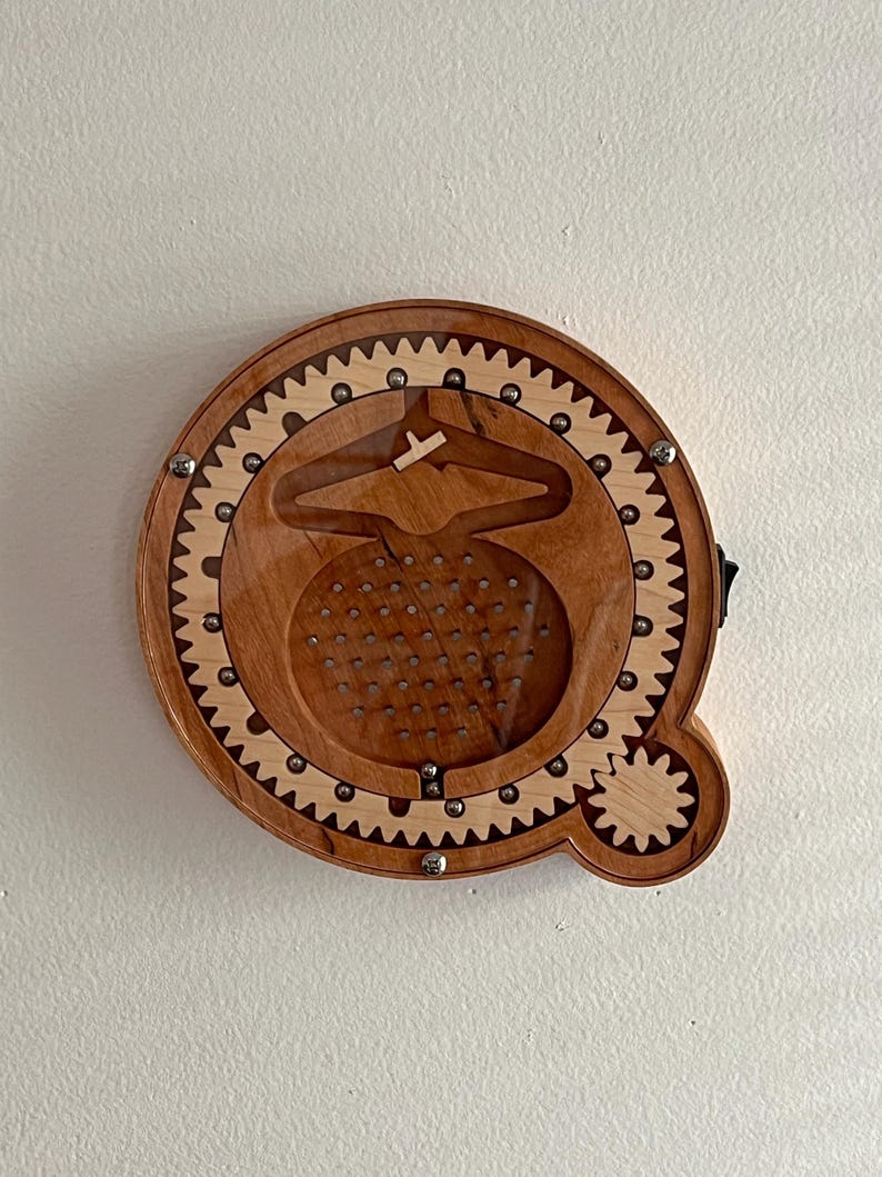 Marble Machine Kinetic Sculpture MM1B - Kinetic Decor - Kinetic Art - Etsy