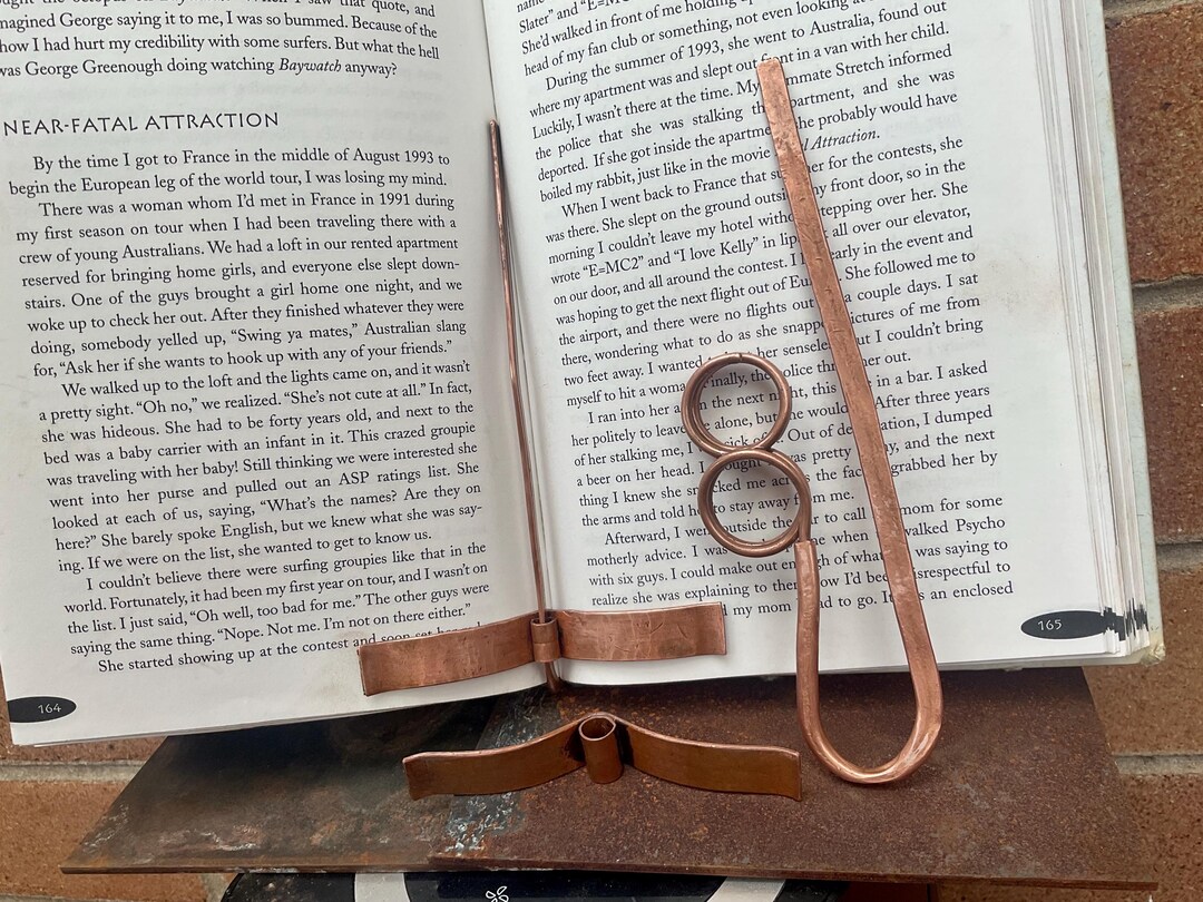 Copper Book Gripper - Etsy