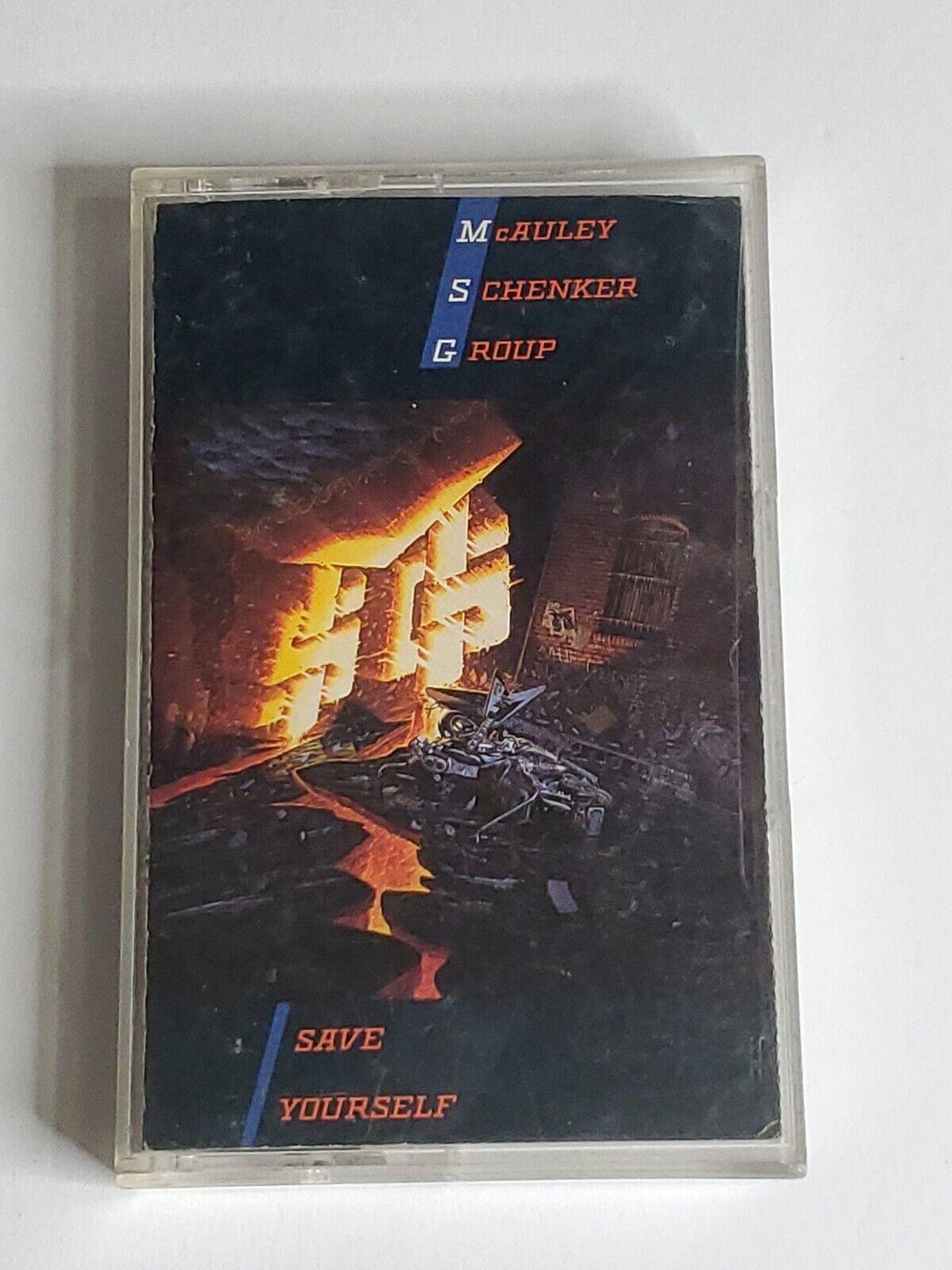 Mcauley Schenker Group MSG Save Yourself 1989 XDR Audio Cassette C4-92752 - Etsy