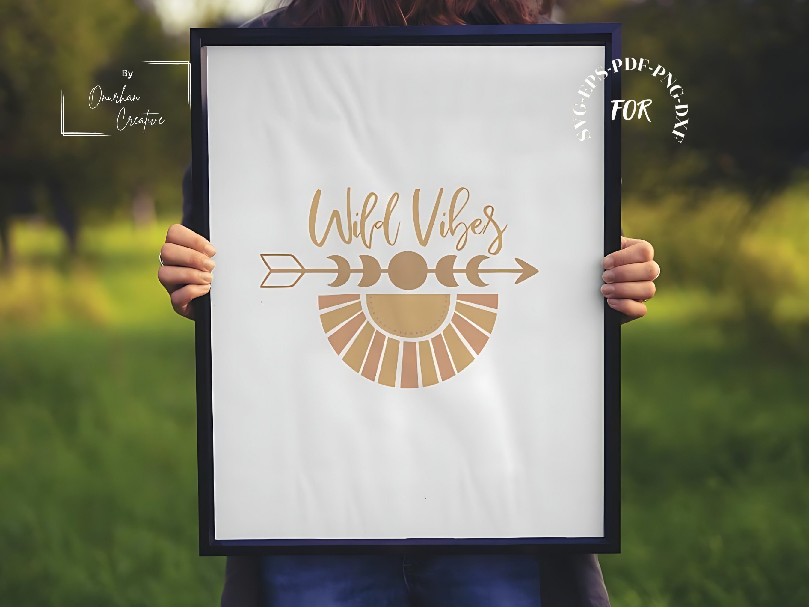 Boho Svg, Boho Cut File, Inspirational SVG, Retro Svg Cut File, Retro ...