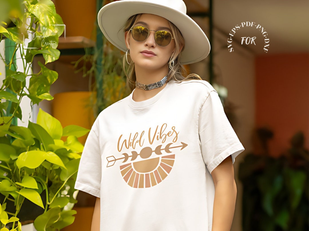 Boho Svg, Boho Cut File, Inspirational SVG, Retro Svg Cut File, Retro ...