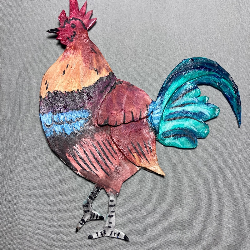 Paper Mache Chickens - Etsy