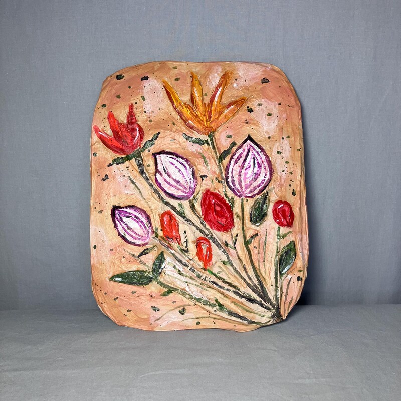 Paper Mache Wall Art - Etsy