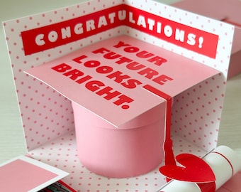 Graduation Explosion Box Template Instant Download Ready for Manual and ...