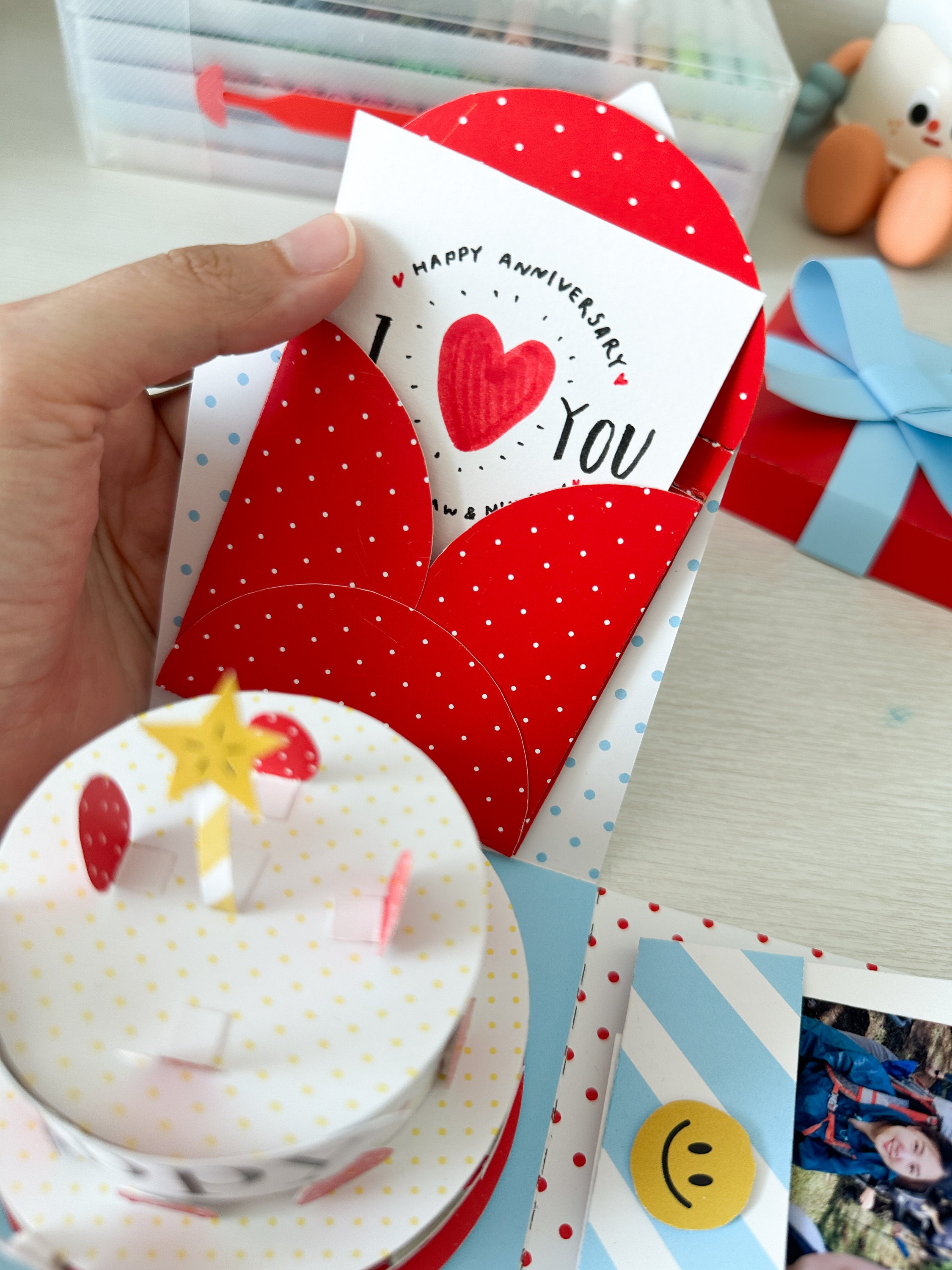 Birthday Exploding Gift Box Printable Template for DIY Project Birthday ...