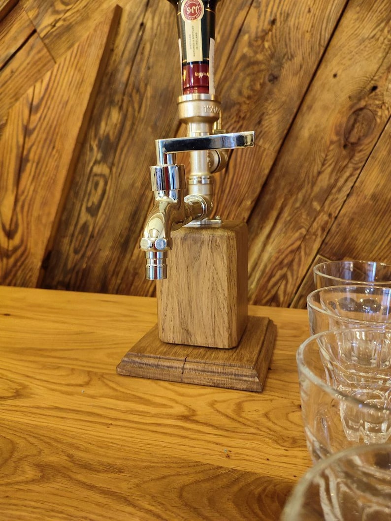 Wooden Whiskey Dispenser | Wood Dispenser | Liquor Dispenser | Faucet ...