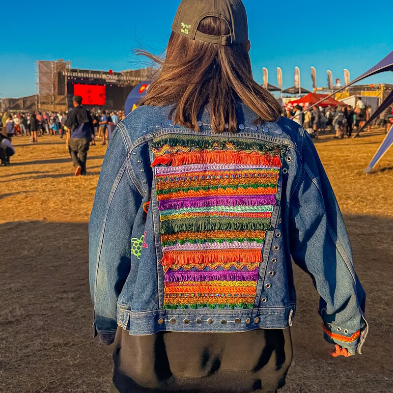 Hippie Jean Jacket - Etsy